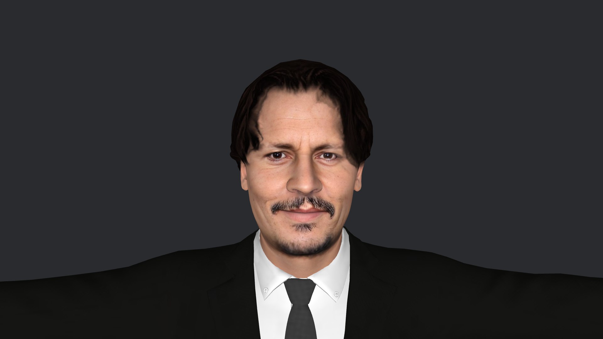 3D Johnny Depp Hyper Realistic Full Body Fully Rigged Character - TurboSquid 2120474