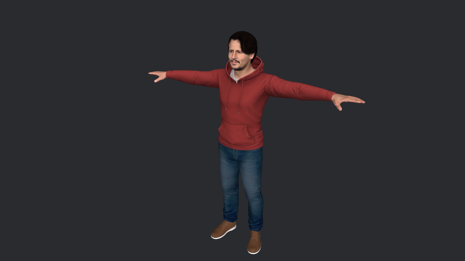 3D Johnny Depp Hyper Realistic Full Body Fully Rigged Character ...