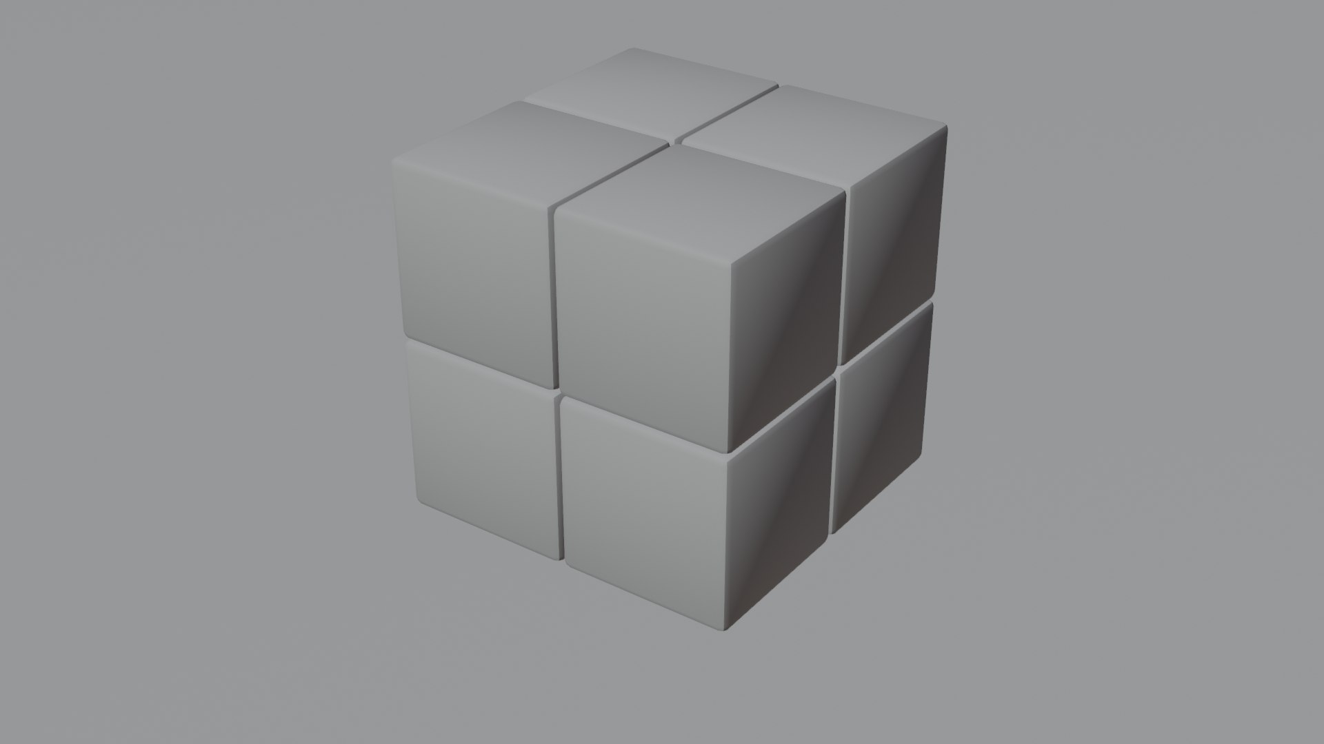 3D rubik cube 2x2 model - TurboSquid 2174709