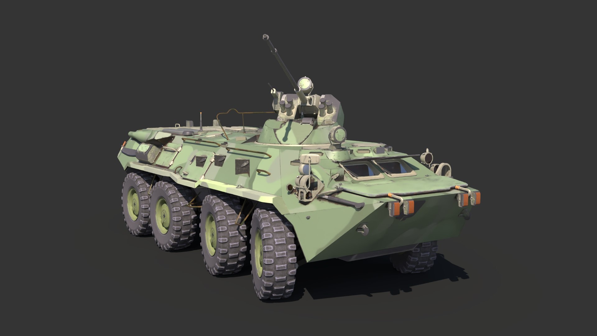 3D BTR 80 Model - TurboSquid 2436068