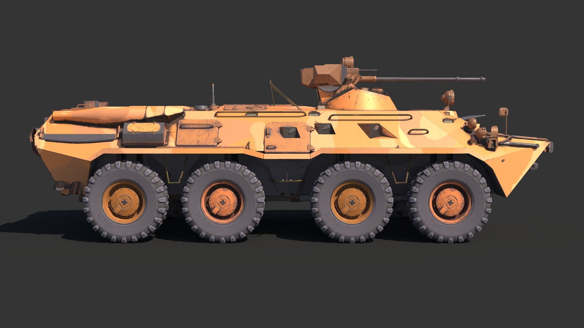 3D BTR 80 Model - TurboSquid 2436068