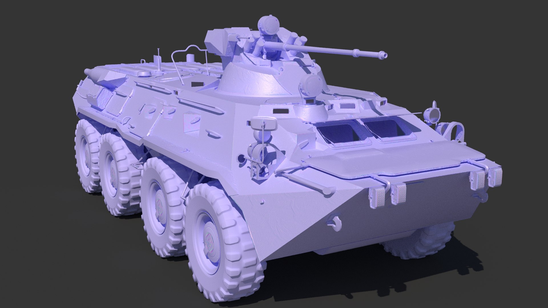 3D BTR 80 Model - TurboSquid 2436068