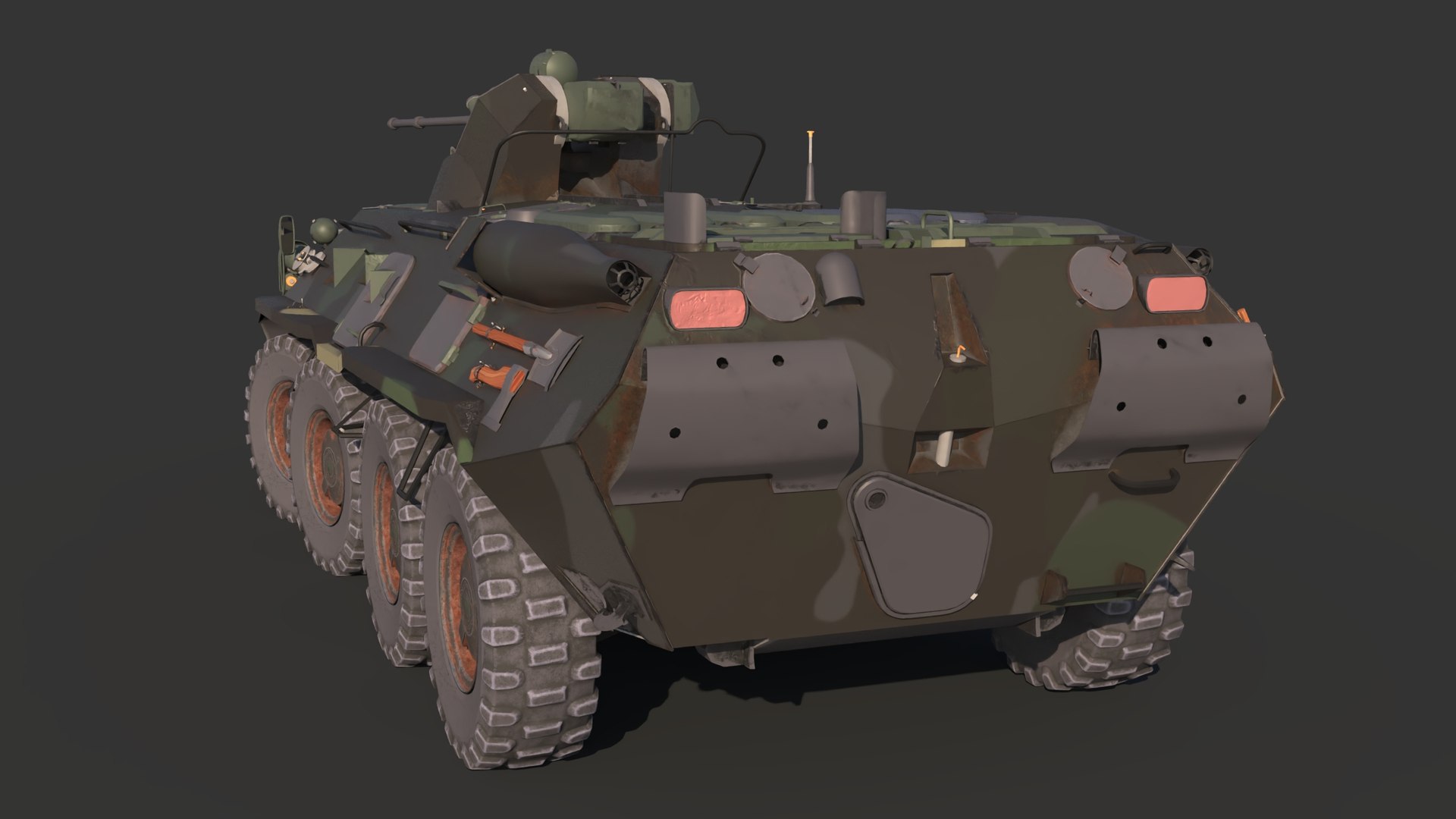 3D BTR 80 Model - TurboSquid 2436068