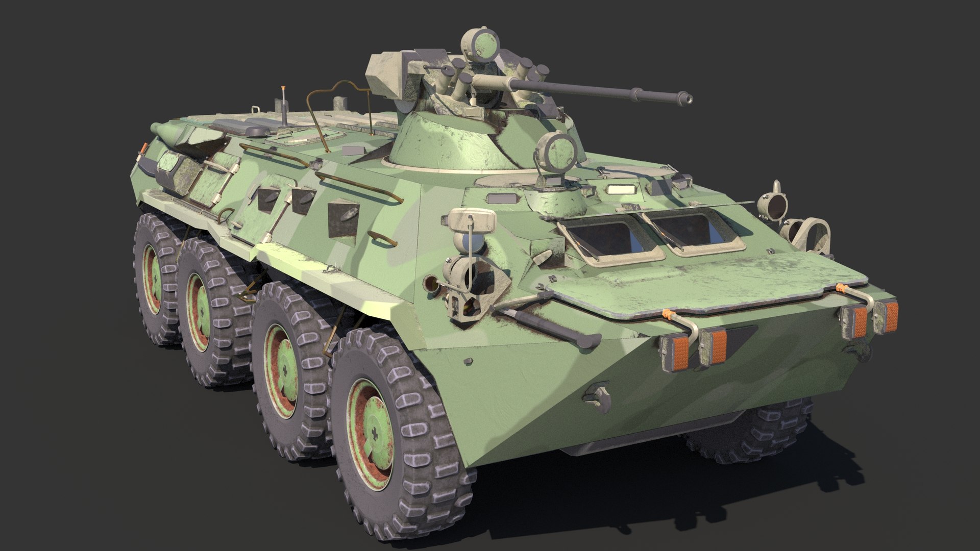 3D BTR 80 Model - TurboSquid 2436068