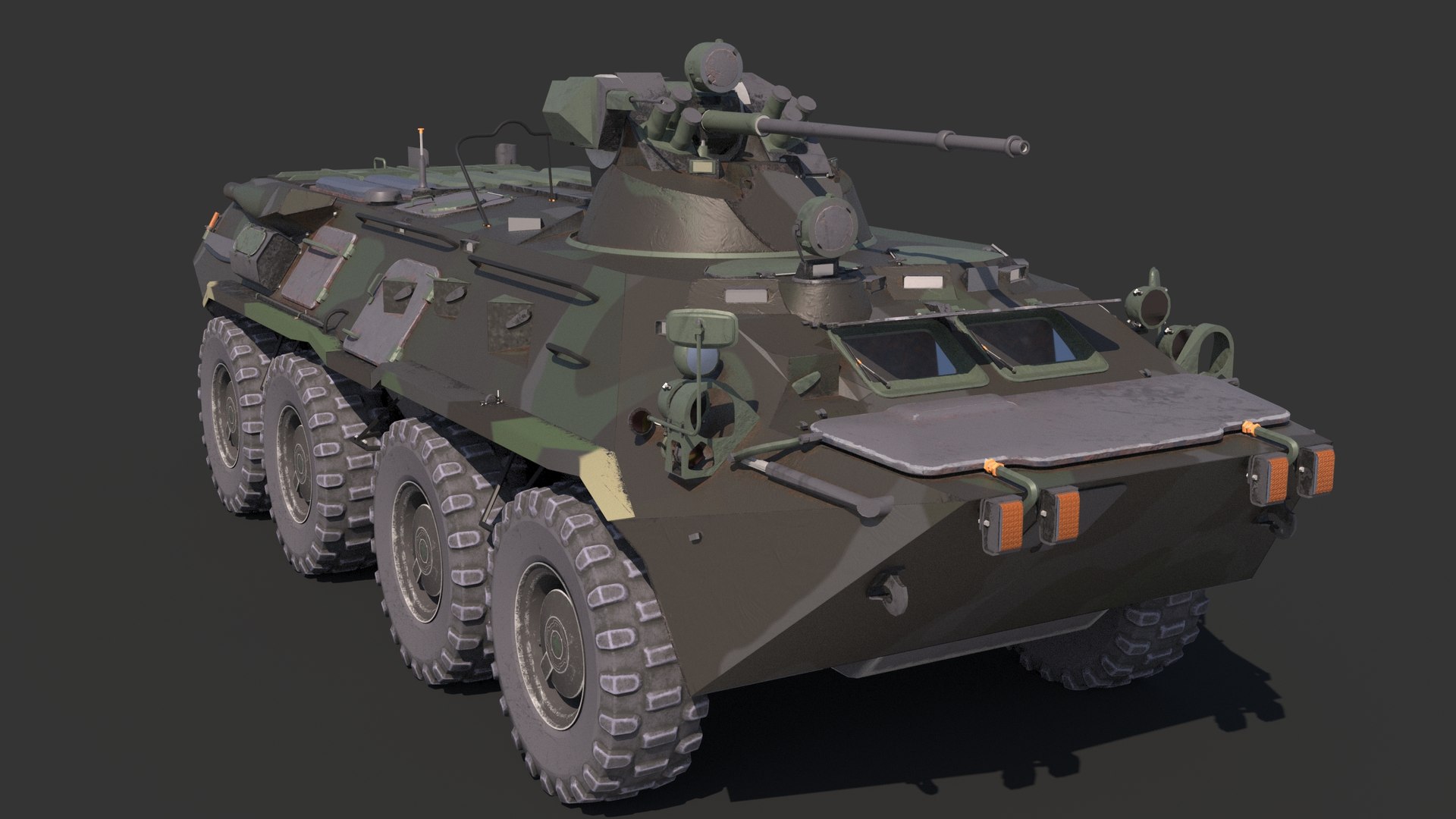 3D BTR 80 Model - TurboSquid 2436068