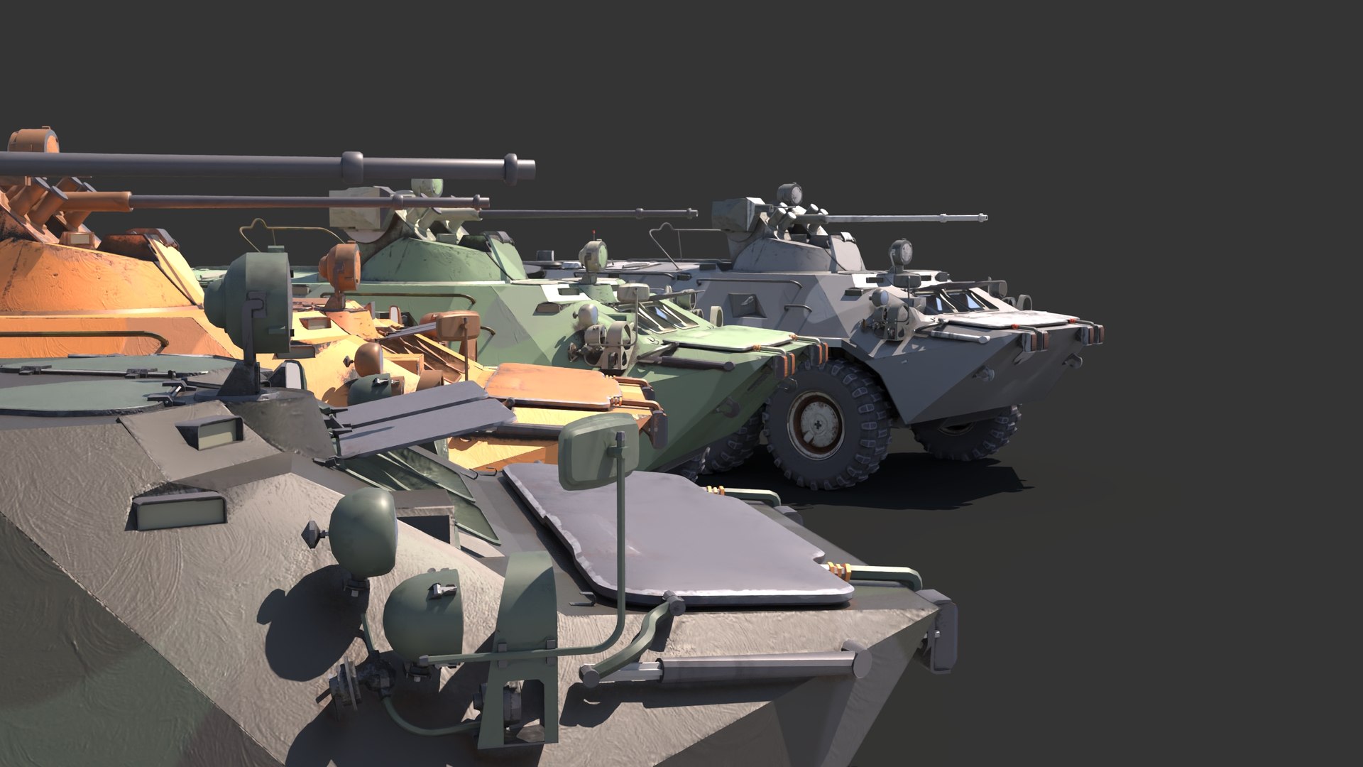 3D BTR 80 Model - TurboSquid 2436068