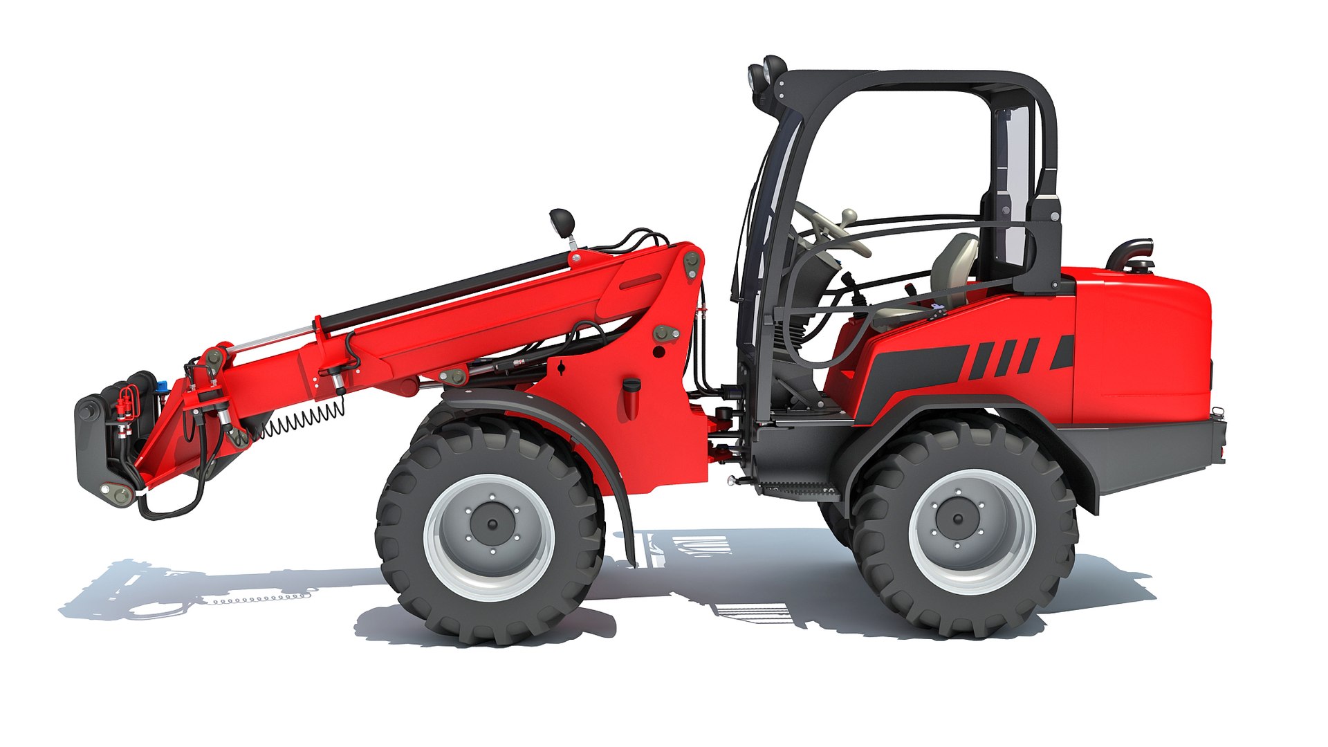 3D Wheel Loader - TurboSquid 2008026