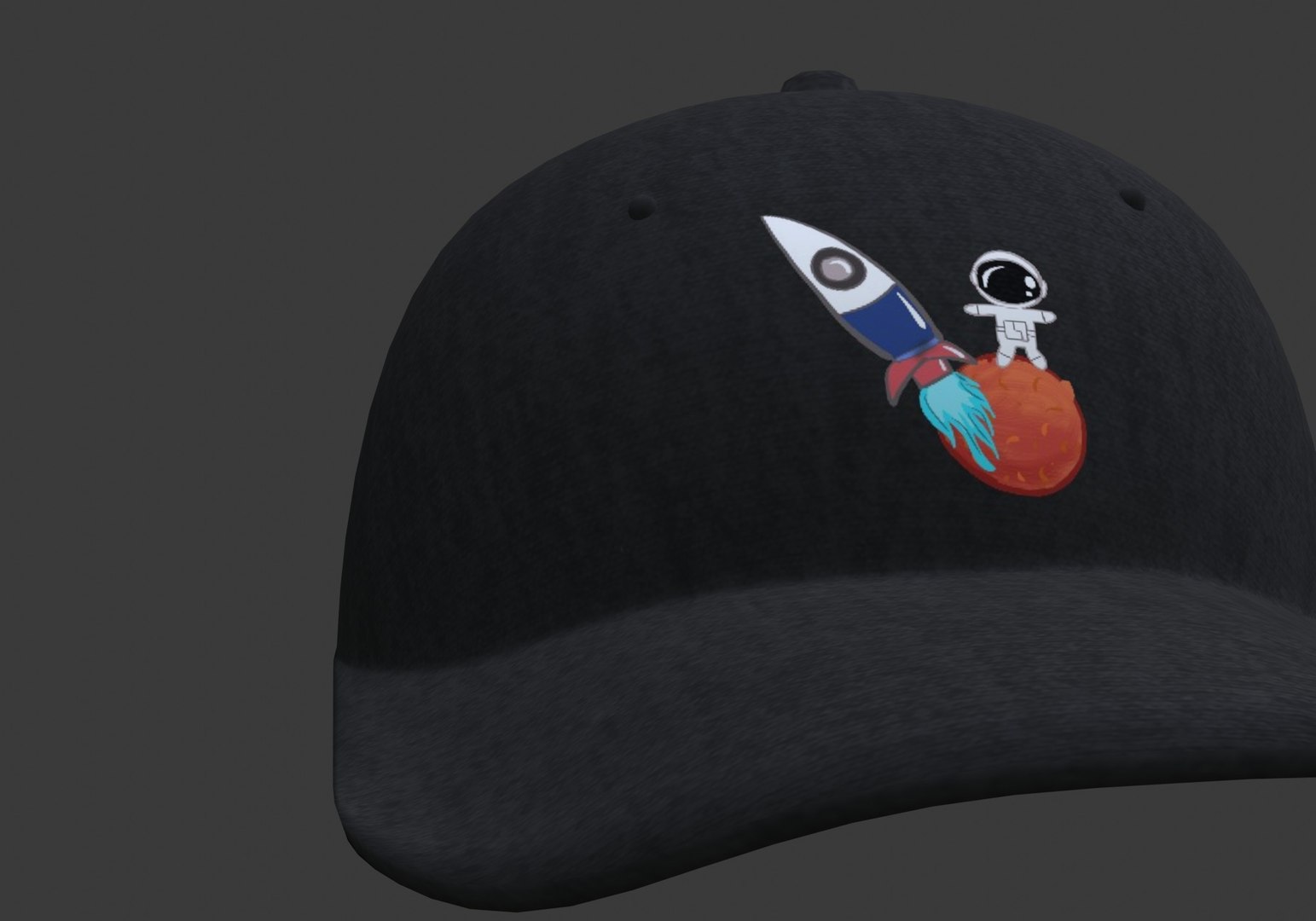 Space Cap 3D Model - TurboSquid 1893254