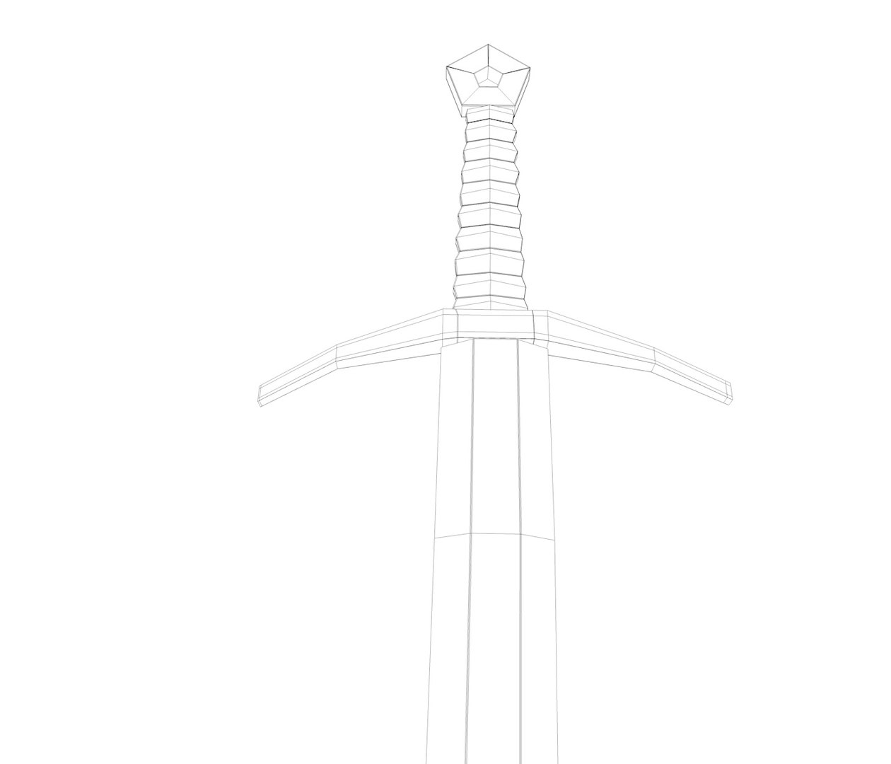 3D Ancient Sword Modeled Model - TurboSquid 1307119