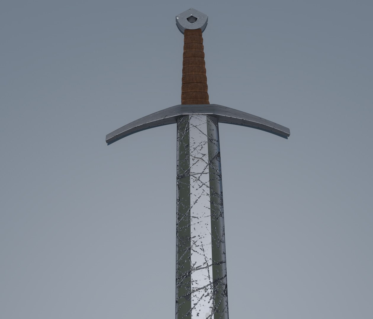 3D Ancient Sword Modeled Model - TurboSquid 1307119
