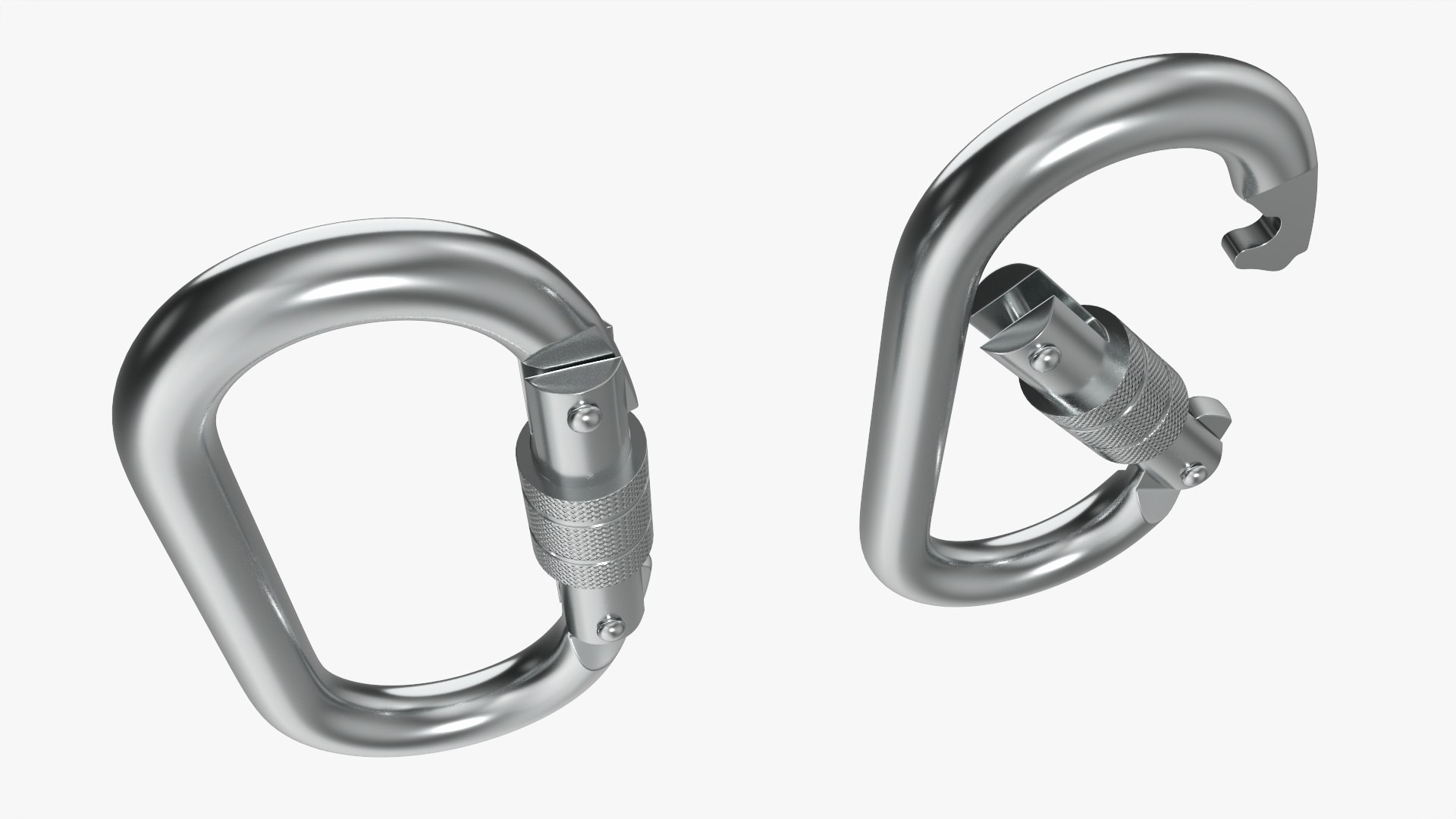 3D Oval Shape Climbing Carabiners - TurboSquid 1716567