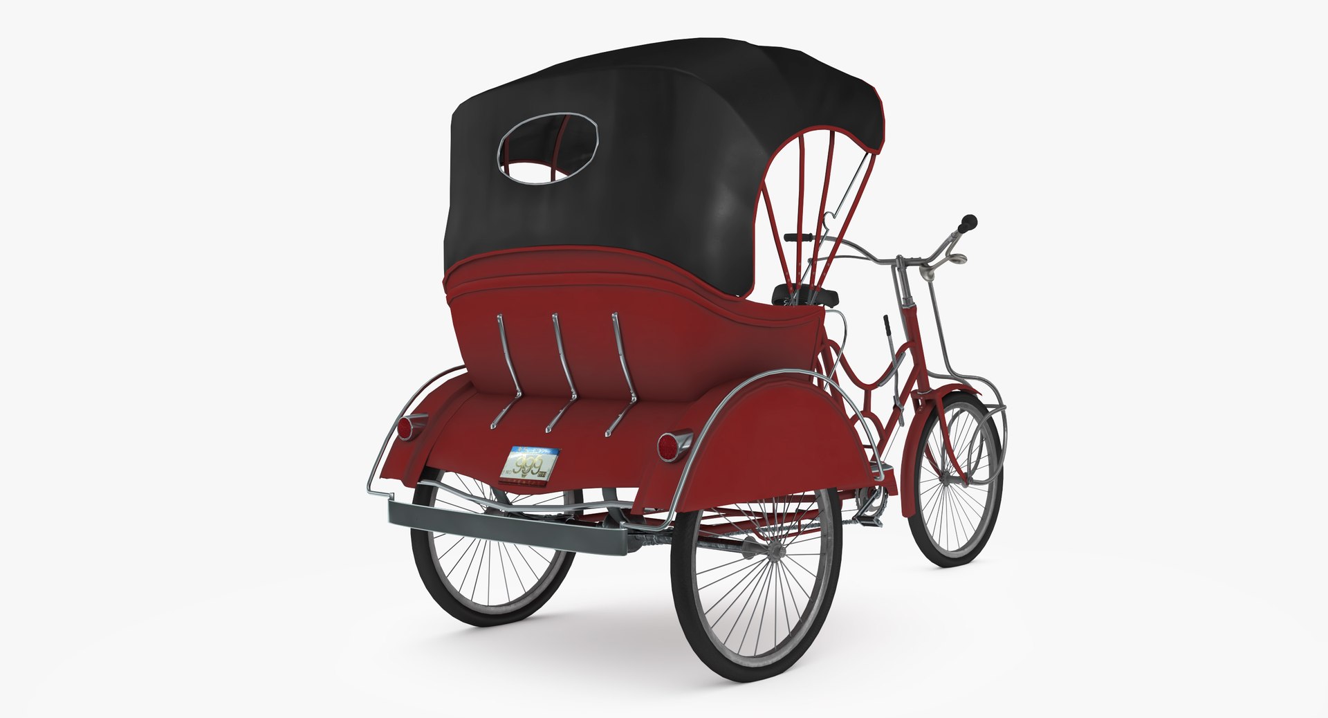 Street Pedicab 3D Model - TurboSquid 2127119