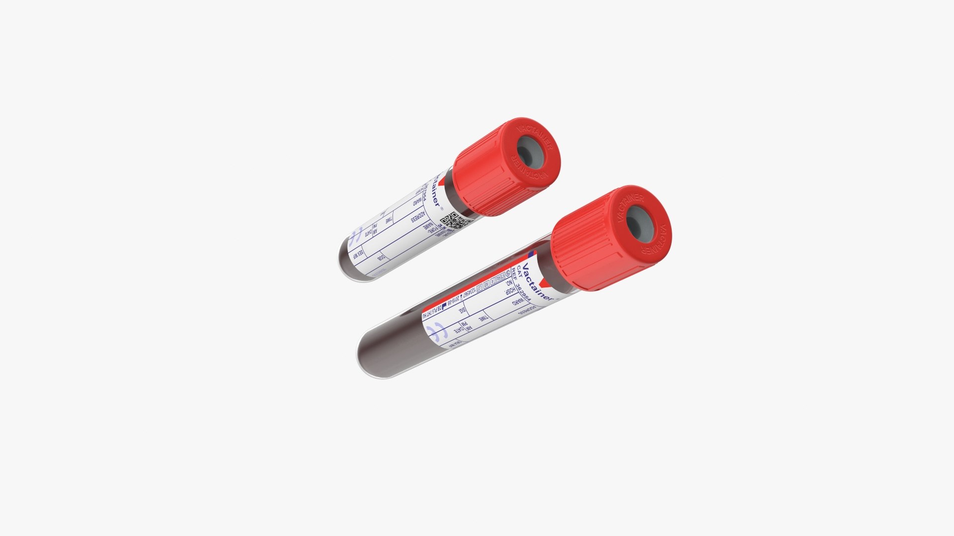 Red Test Tube 3D Model - TurboSquid 1540294
