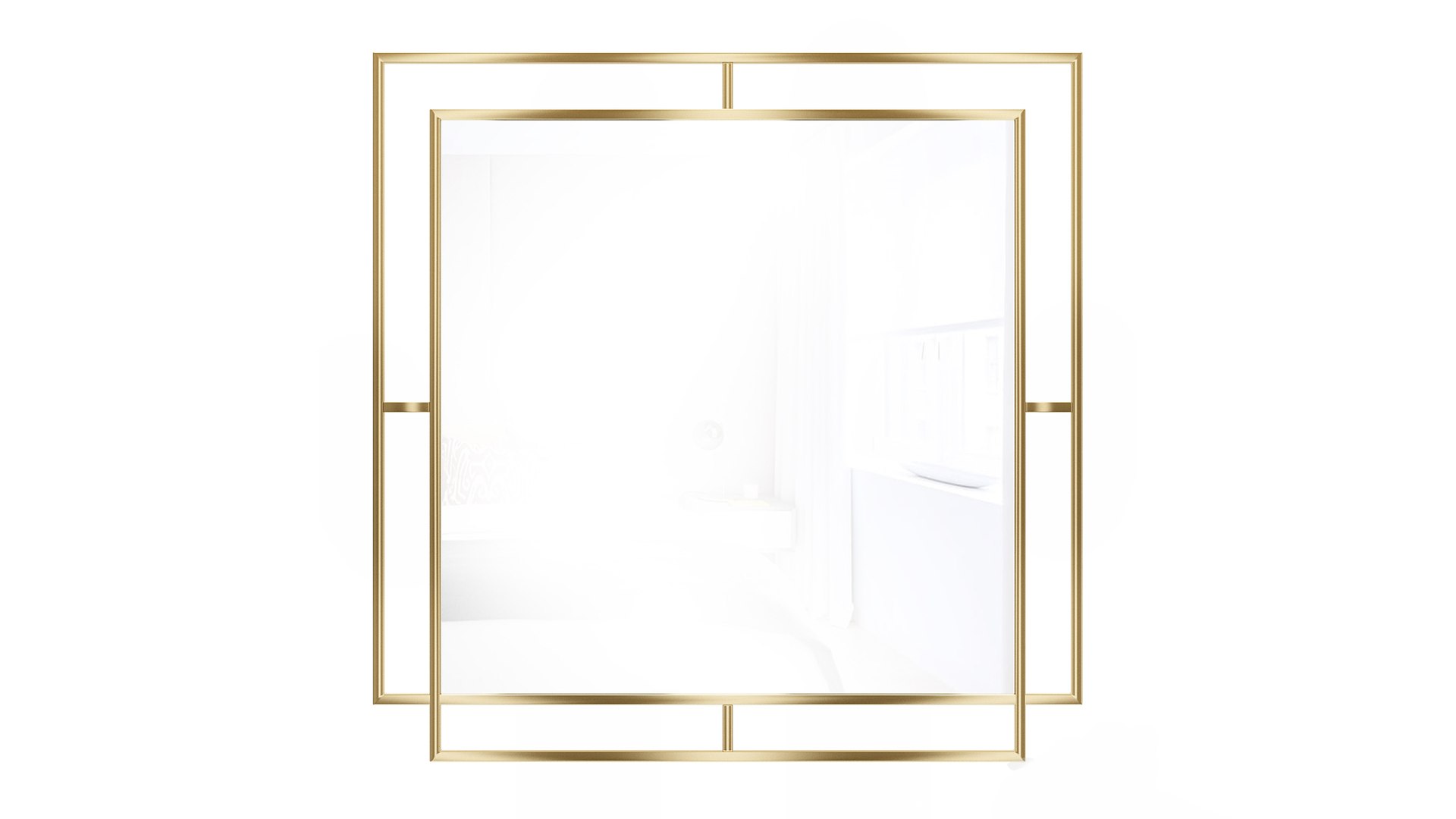 Mirror In A Metal Frame GZ-M1026 3D - TurboSquid 2020998