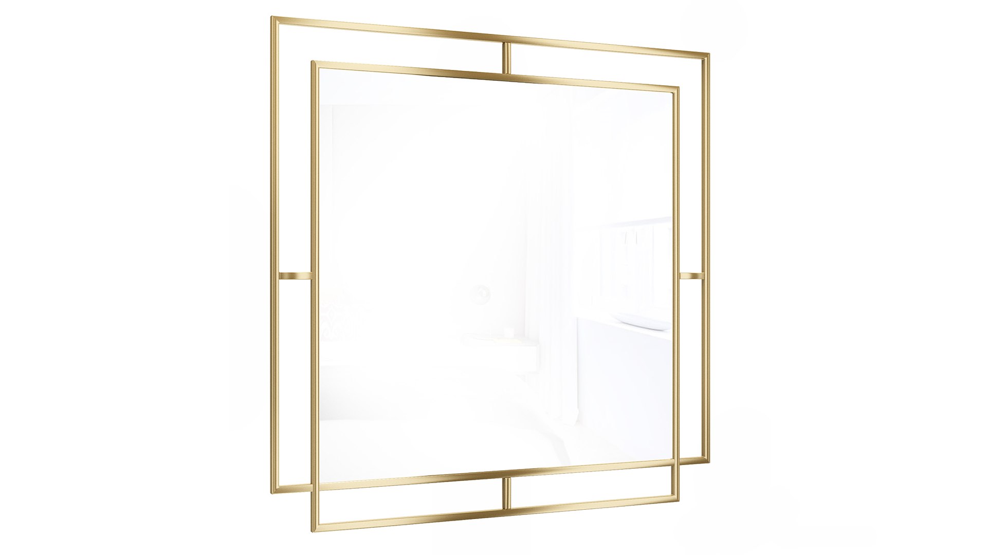 Mirror In A Metal Frame GZ-M1026 3D - TurboSquid 2020998