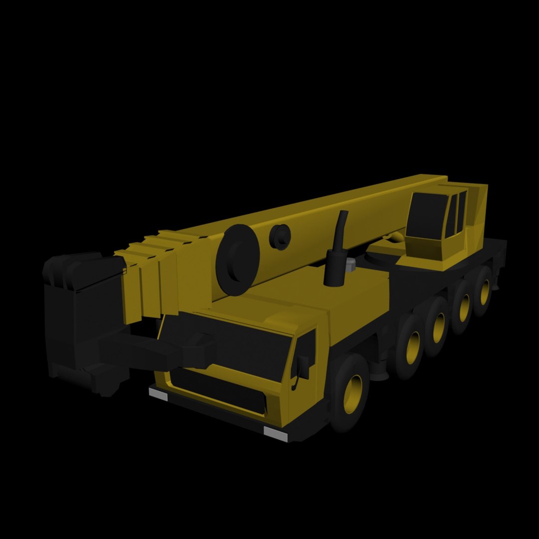 Grove Gmk 5240 3d Model