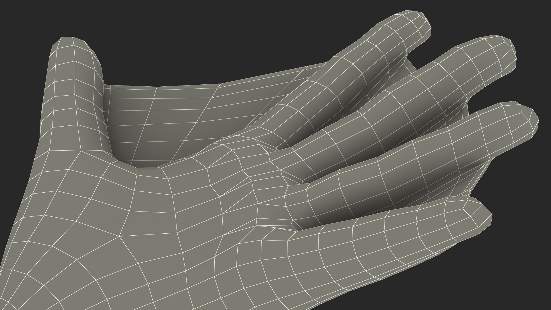 Darkfin Webbed Power Swimming Gloves Dry 3D Model - TurboSquid 1792756