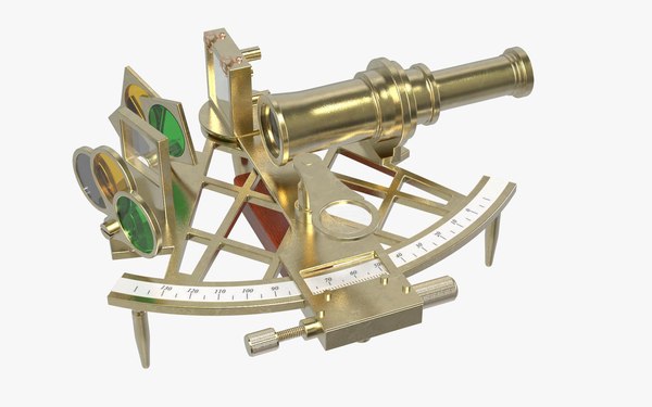 3D Vintage Stanley Sextant model - TurboSquid 1866998
