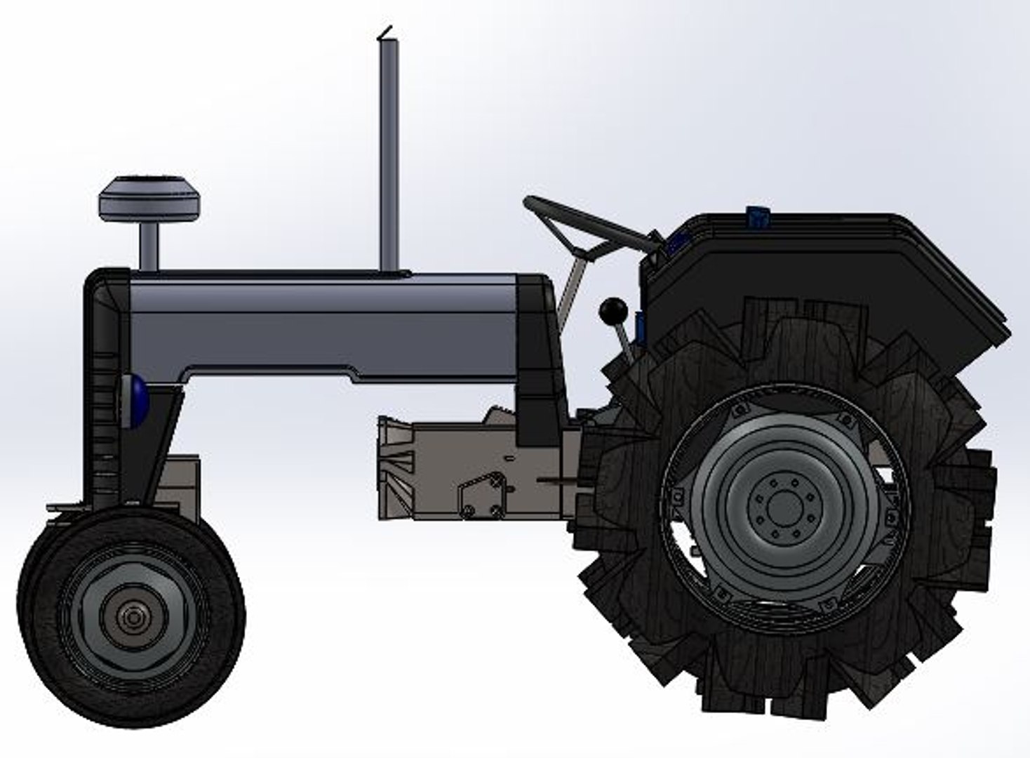 tractor 3d model