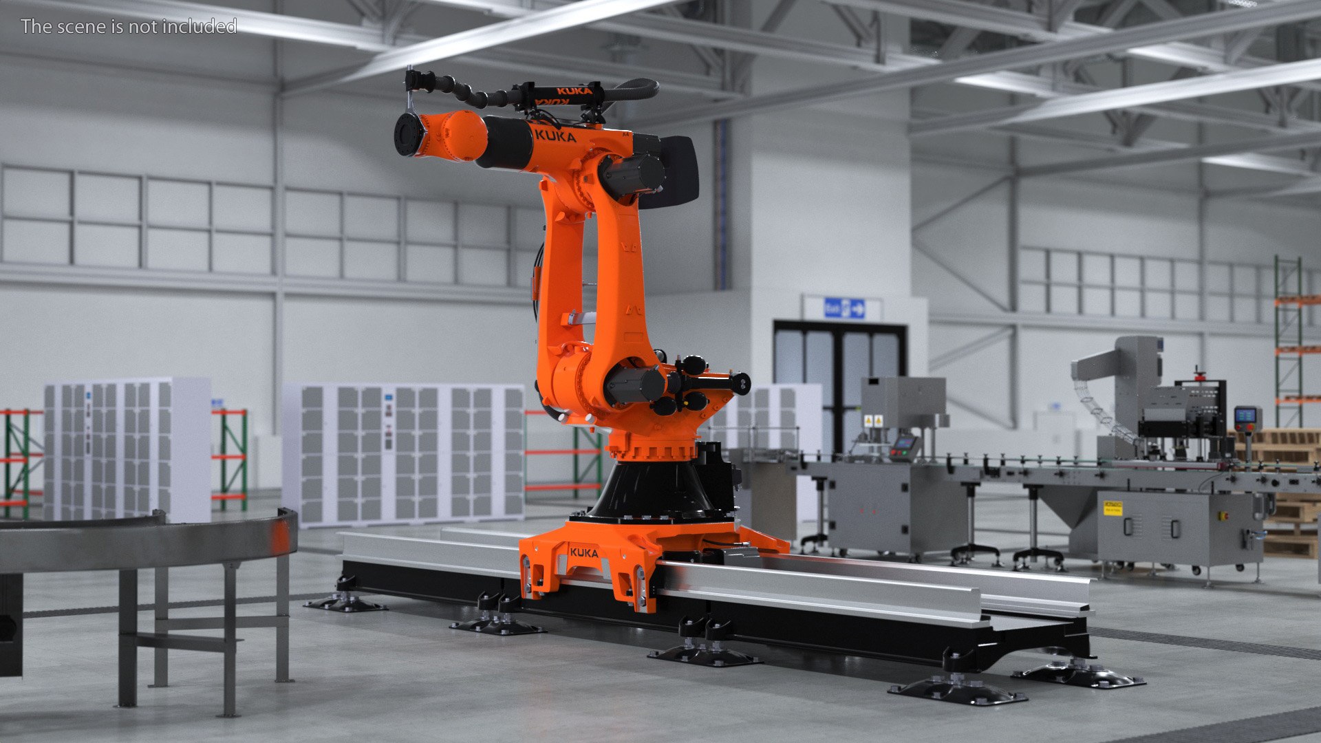 Ultra Robot Arm KUKA KR FORTEC On Skids KL 5000 3D Model - TurboSquid ...