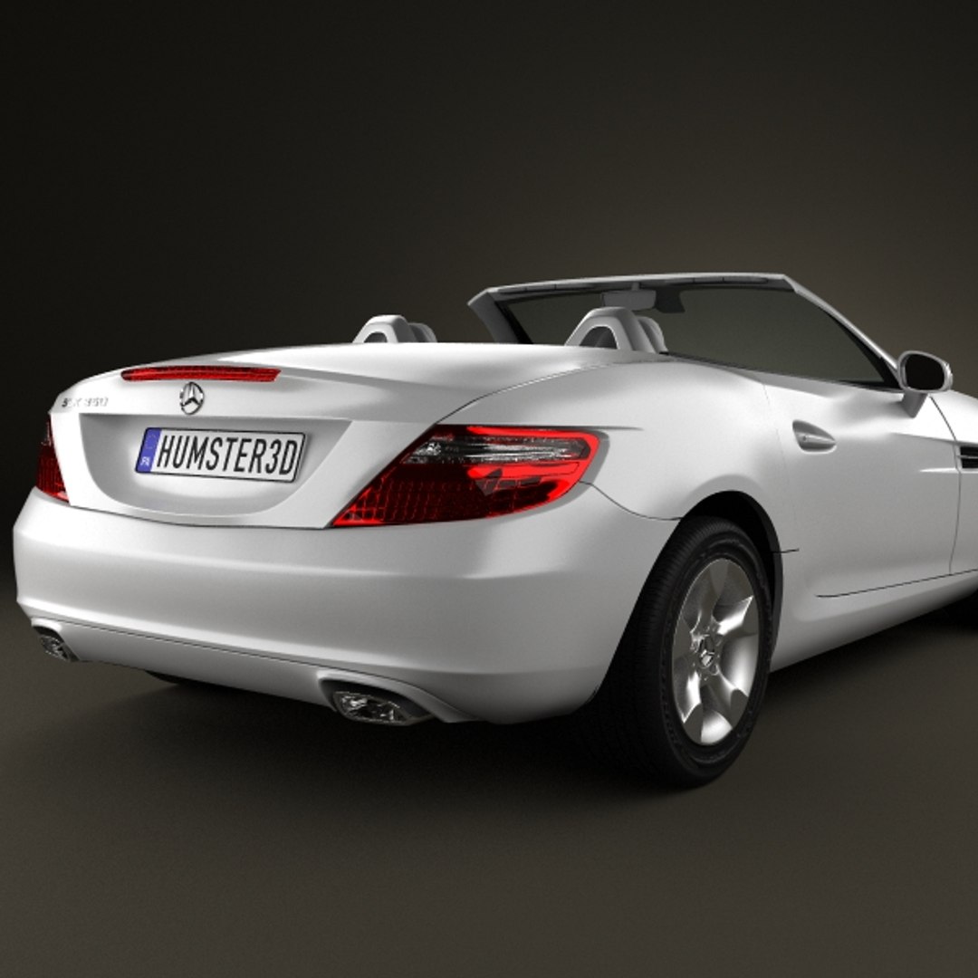 3d mercedes-benz slk 2012