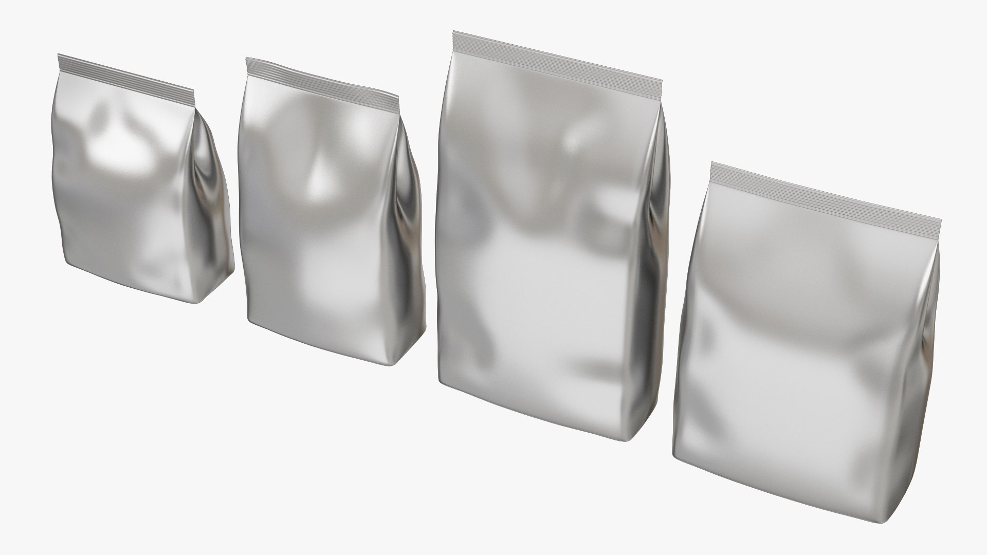 3D food packaging set 04 model - TurboSquid 1513640