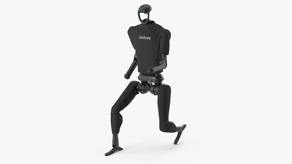 Unitree H1 Humanoider Roboter in Gehpose 3D-Modell - TurboSquid 2319952