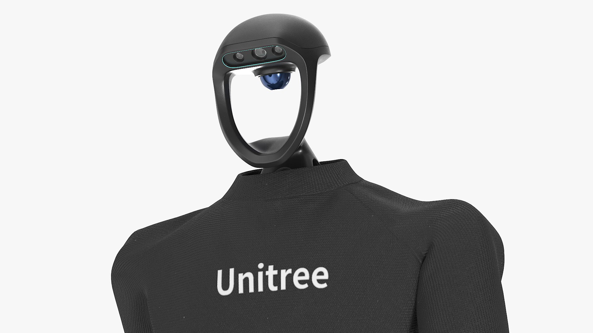 3D Model Unitree H1 Humanoid Robot In Walking Pose - TurboSquid 2319952