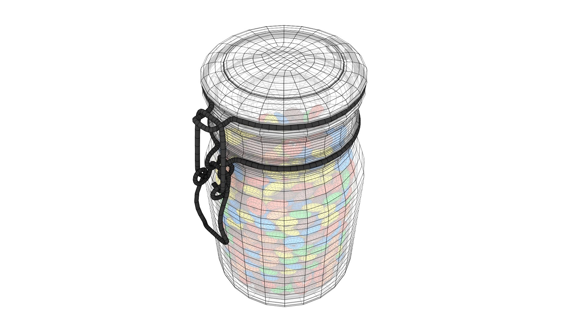 Candy Jars 3D Model - TurboSquid 1707570
