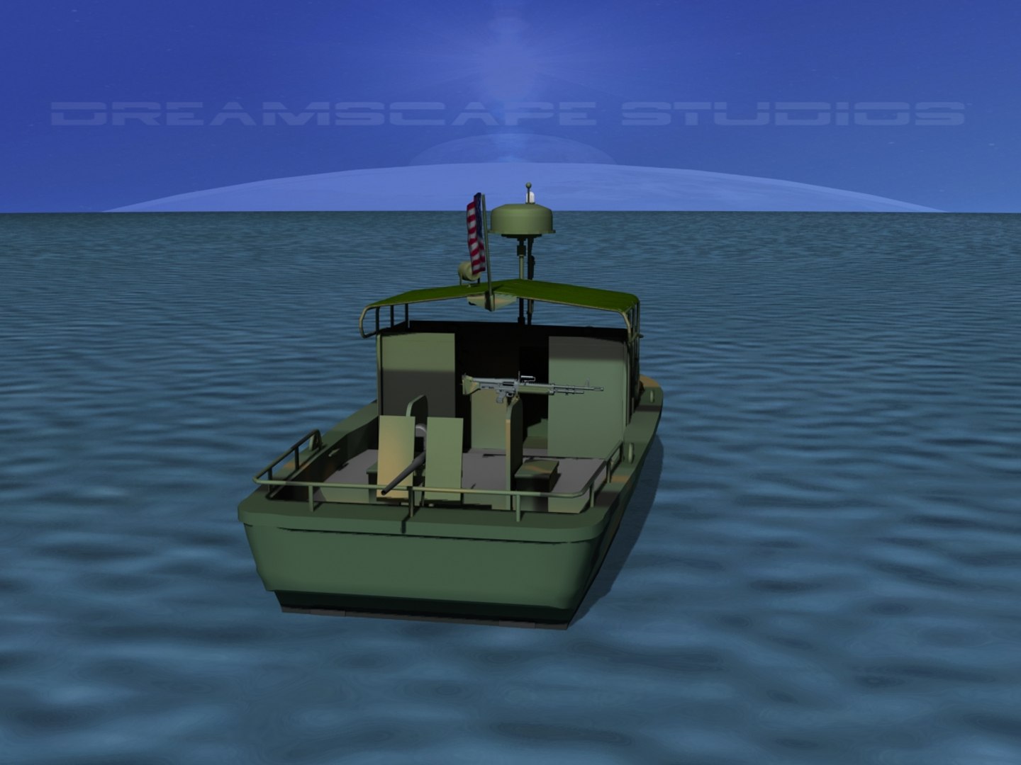 Patrol Boat Pbr 3d Model