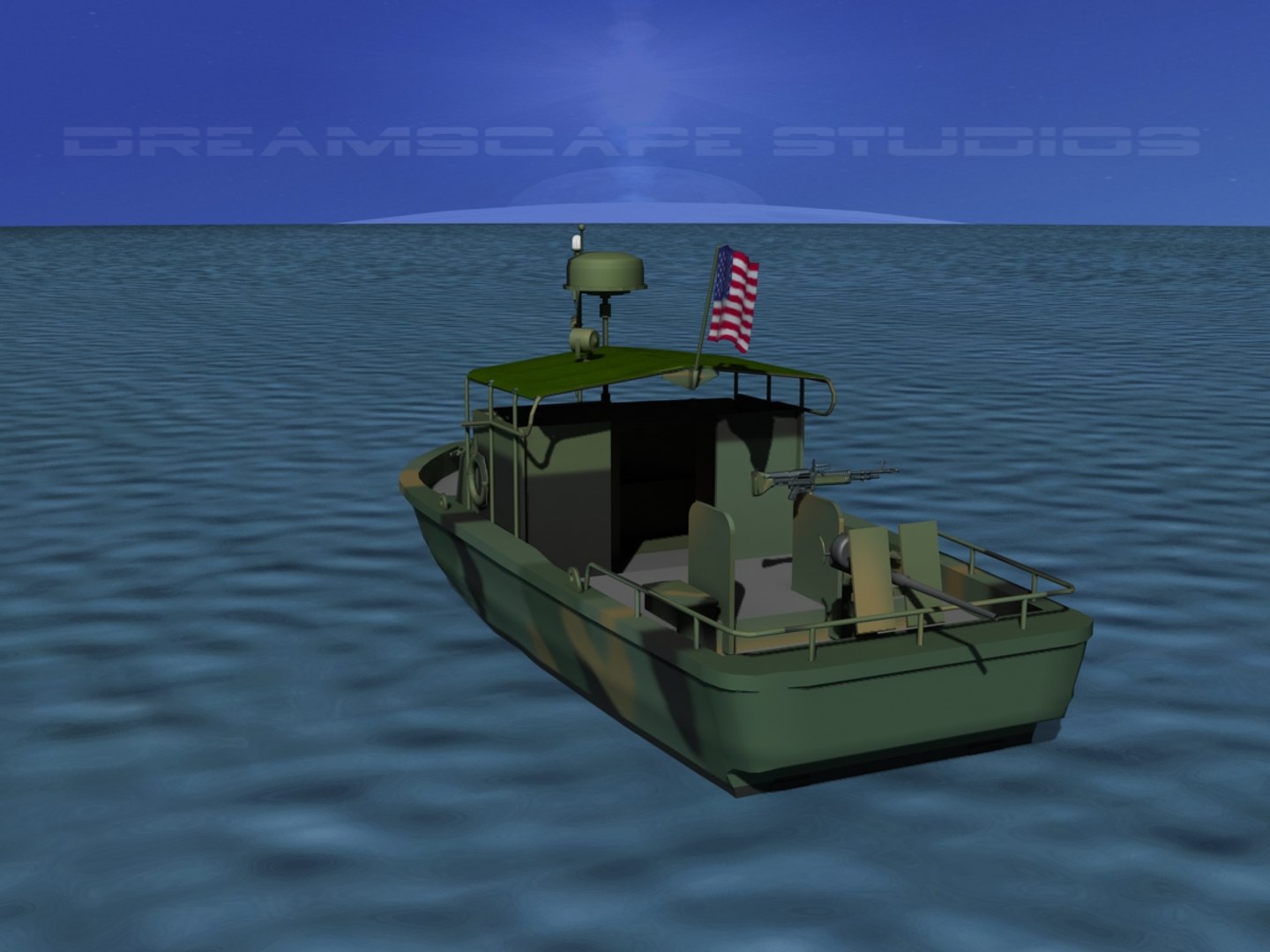 Patrol Boat Pbr 3d Model