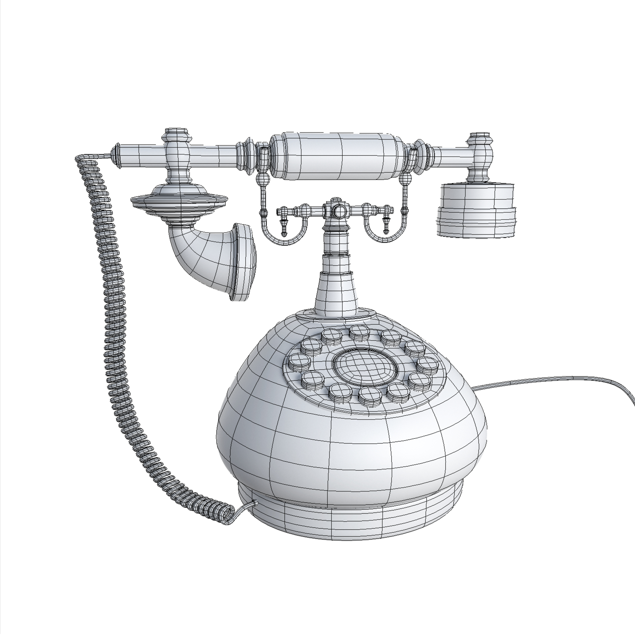 modèle 3D de Téléphone vintage - TurboSquid 1774194