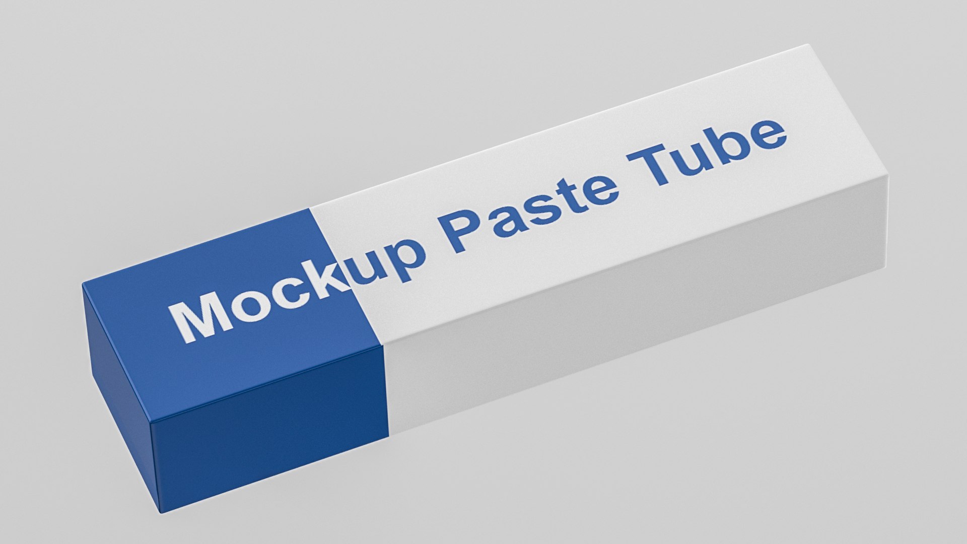 Tube Paste Set 3D - TurboSquid 1708408