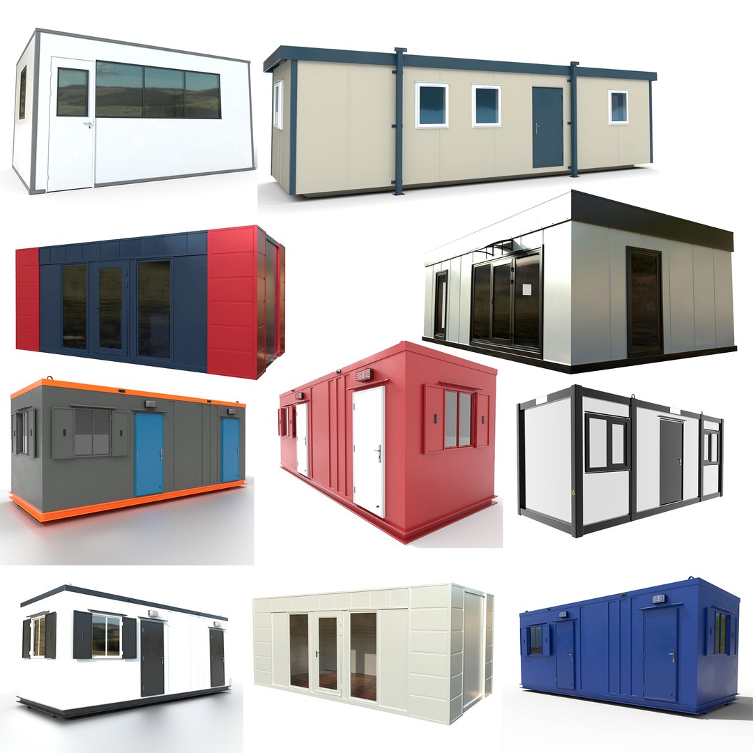 Container Office Collection 3D - TurboSquid 2338953