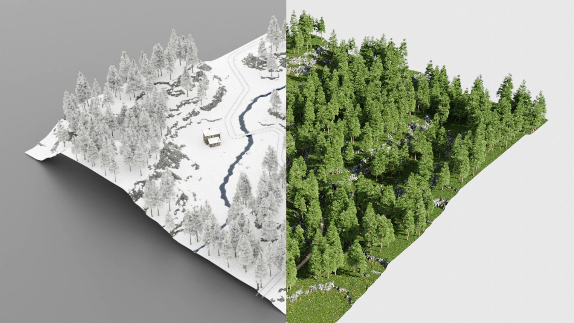 3D Winter Blender - TurboSquid 1650948