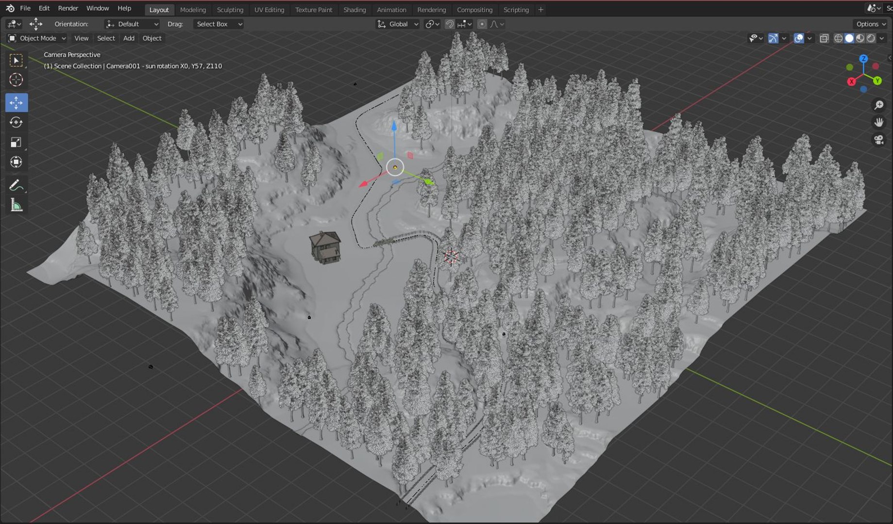 3D Winter Blender - TurboSquid 1650948