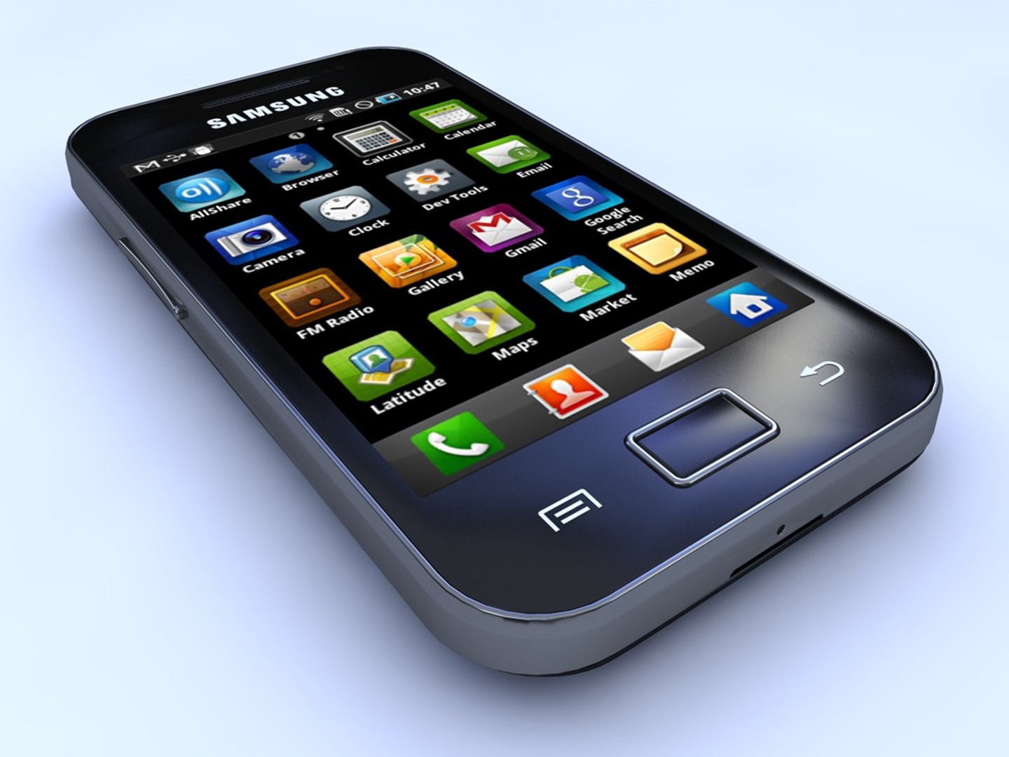 Samsung Gt-s5830 Ace 3d Model