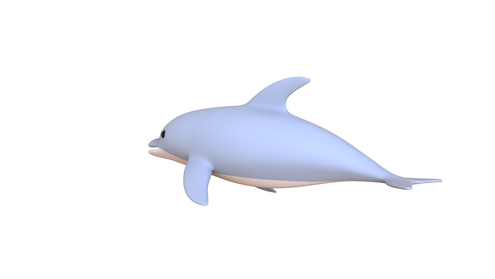 Low Poly - Cartoon Dolphin Rigged 3D - TurboSquid 2380706