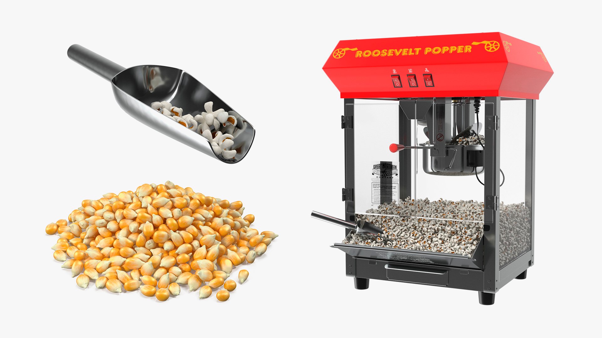 Popcorn Collection Model - TurboSquid 2195431