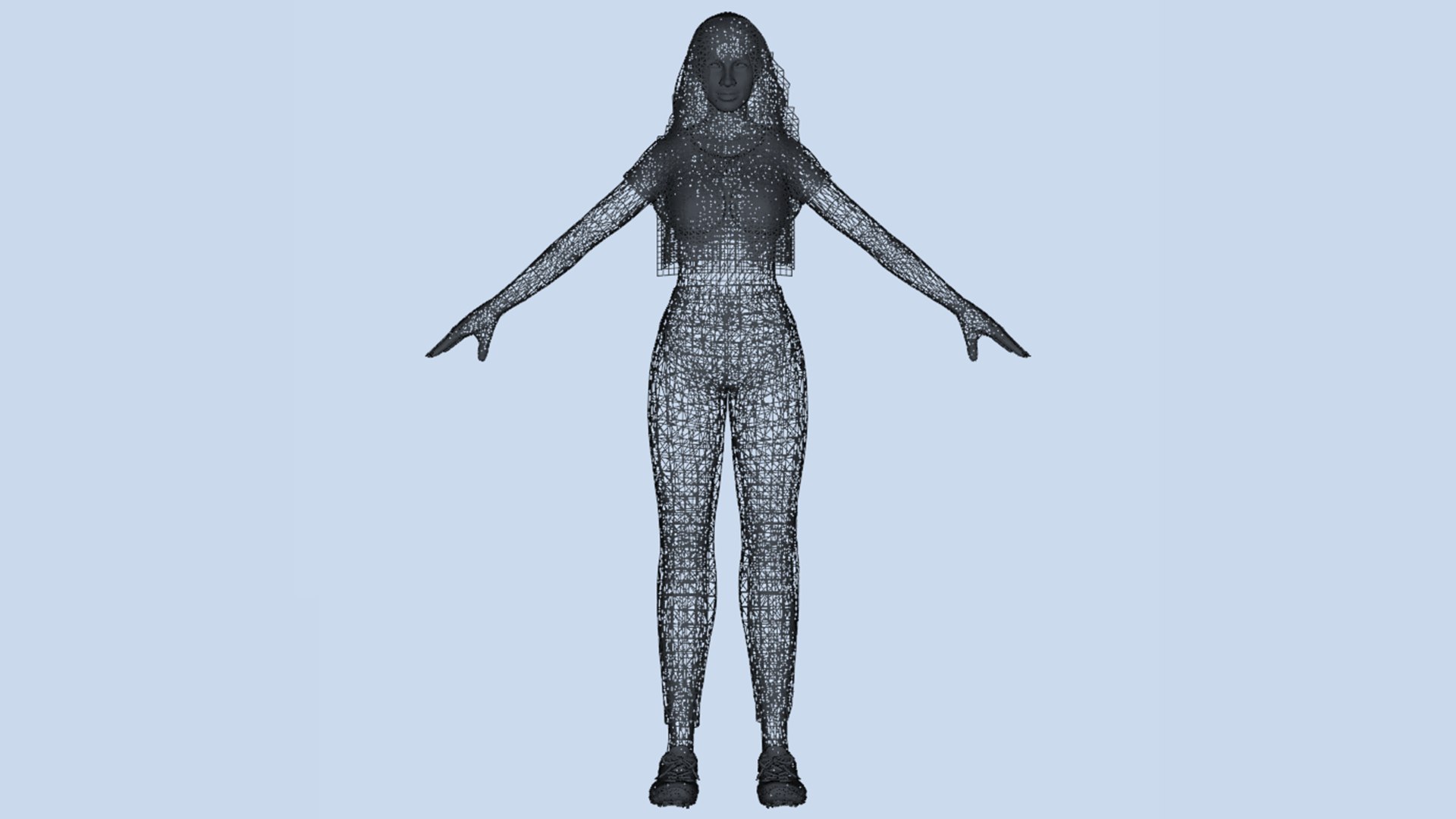 3D VR PBR FEMALE AVATAR CHARACTER KELLY 3D MODEL CHEAP PRICE VR ...