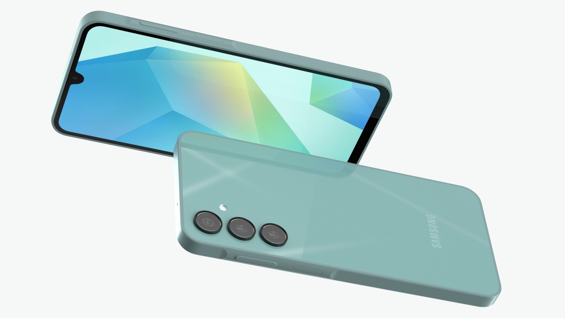 Samsung Galaxy A16 Green - TurboSquid 2291616