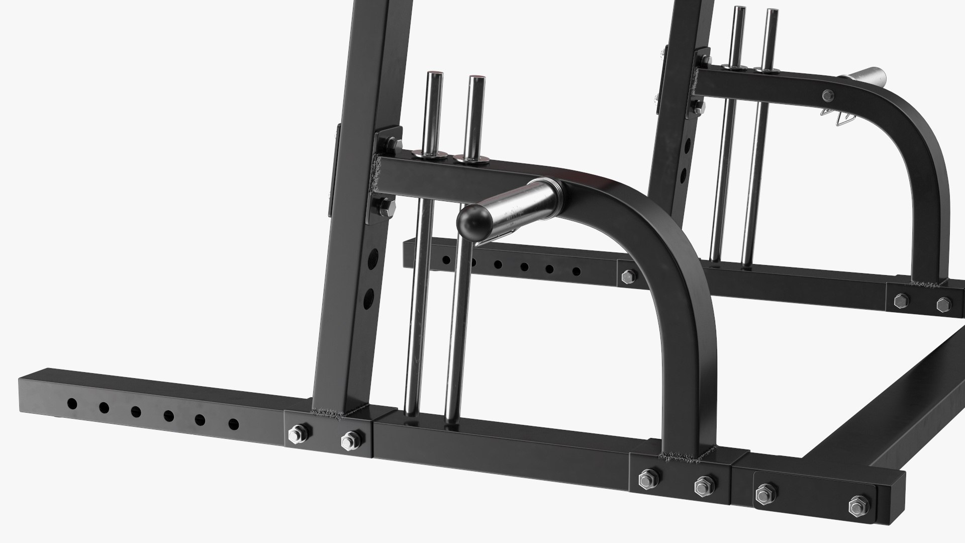 3D Armortech Half Rack HR33 with SPRI Barbell model - TurboSquid 1845139