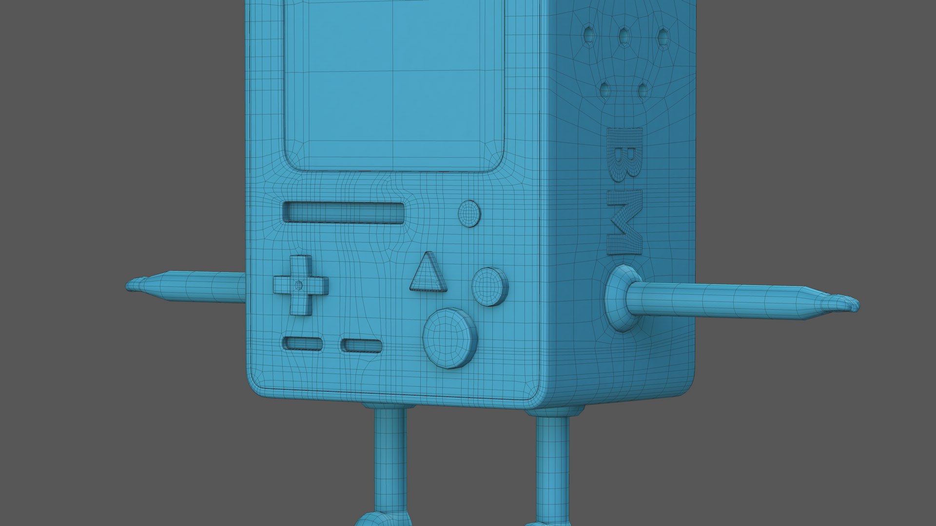 3D Bmo Character - TurboSquid 1591327