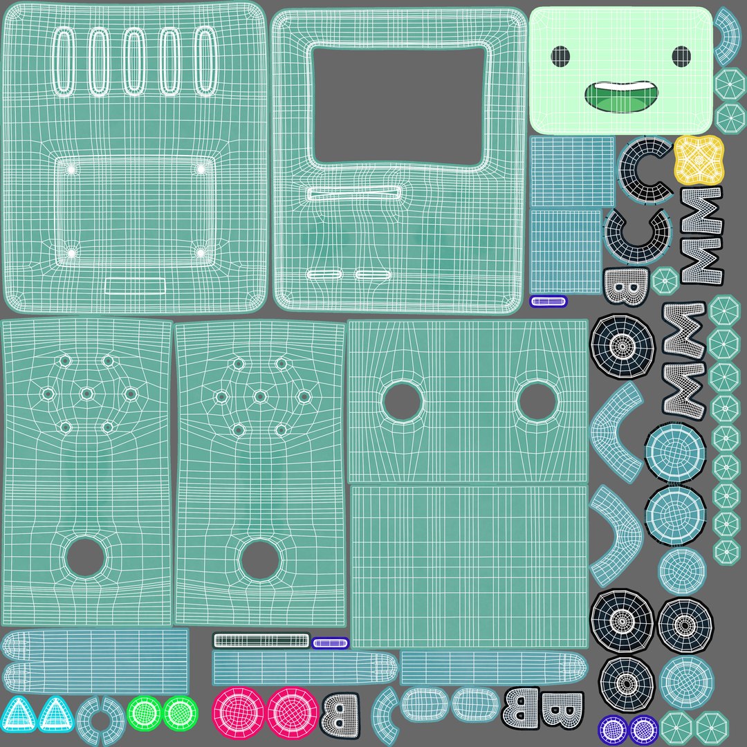 3D bmo character - TurboSquid 1591327