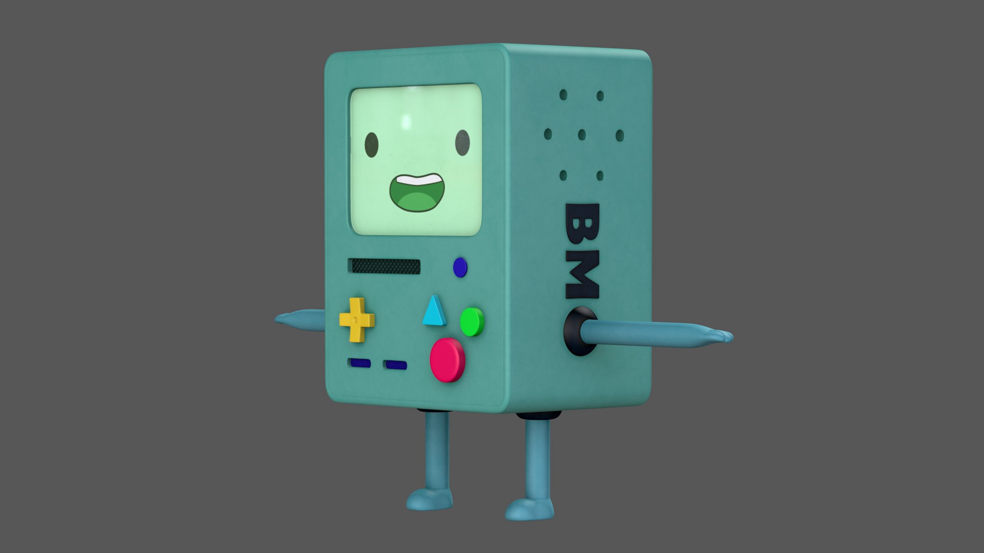3D bmo character - TurboSquid 1591327