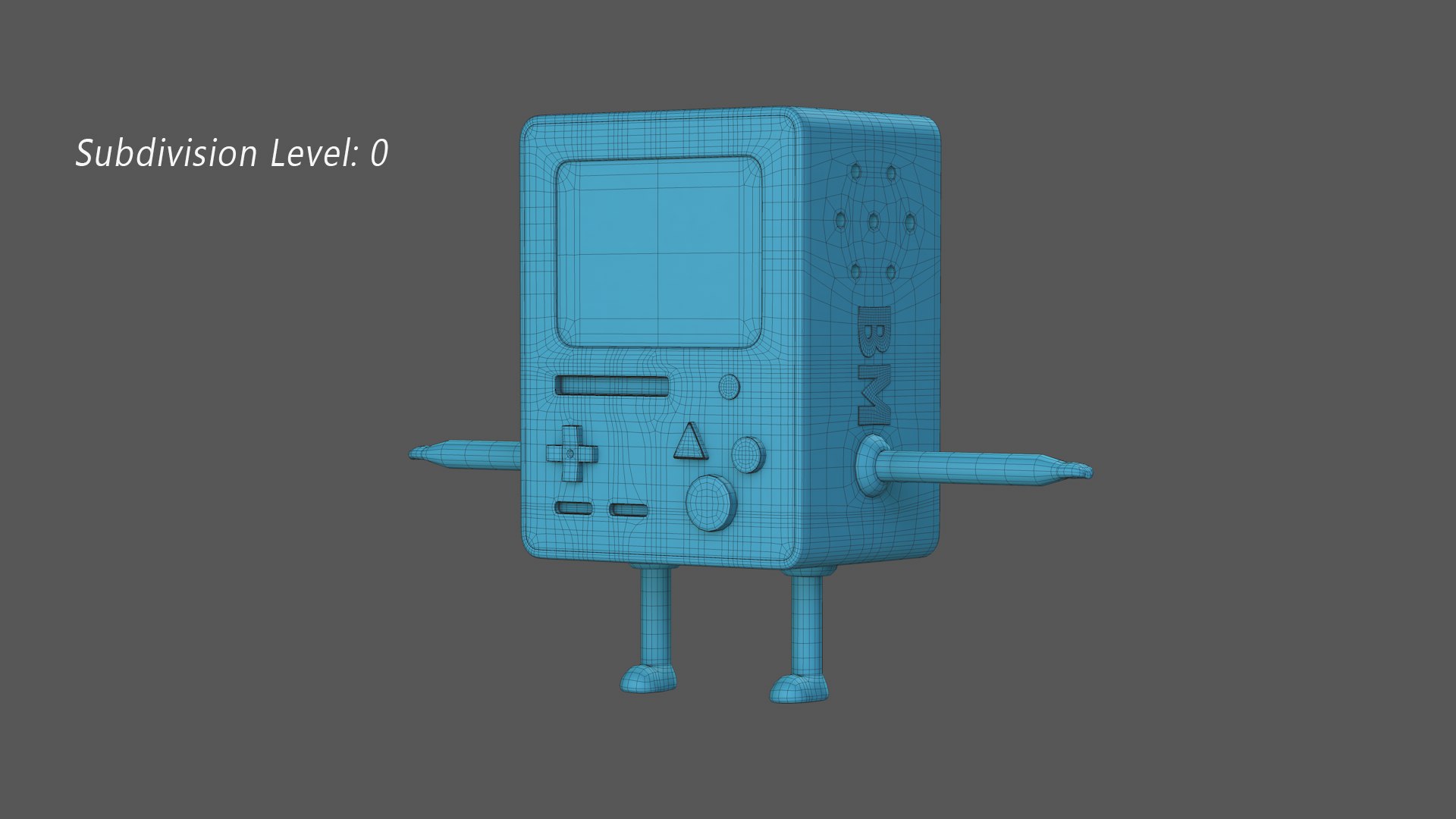 3D Bmo Character - TurboSquid 1591327