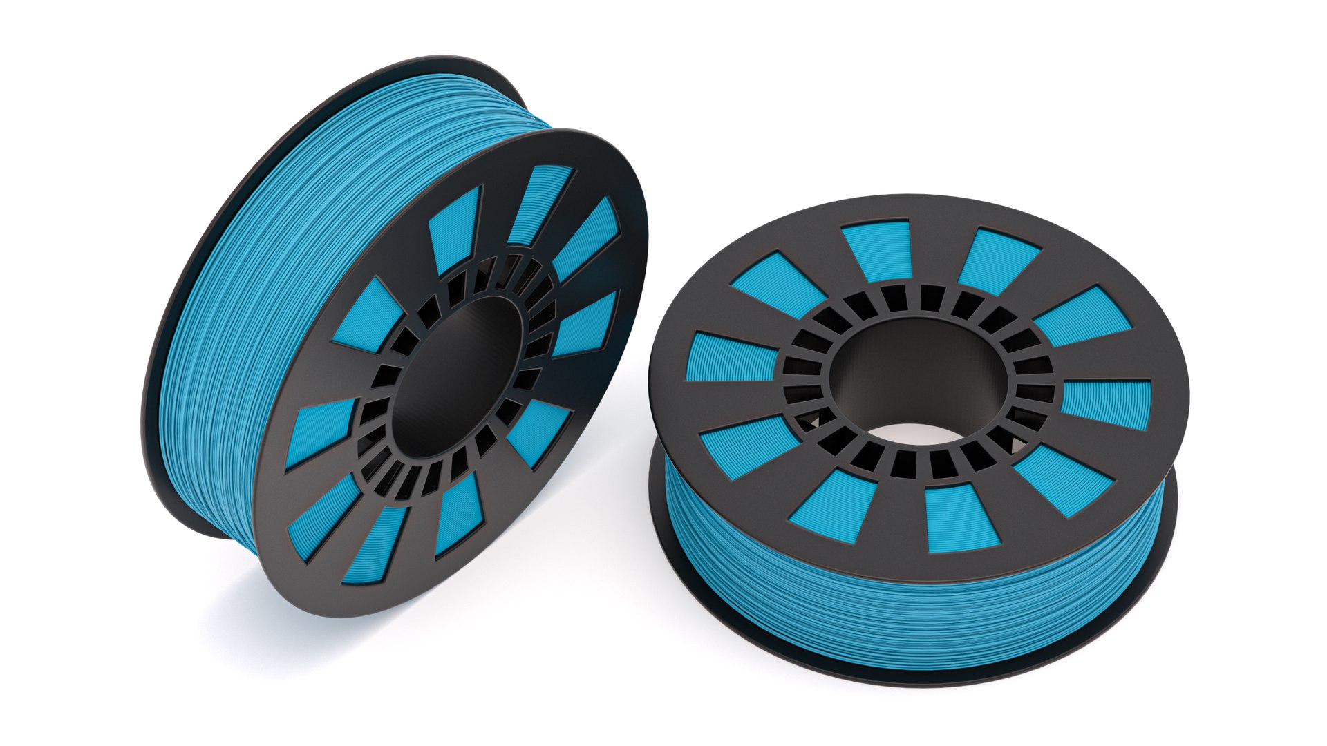3D 3D Printer Filament Blue Model - TurboSquid 2493210