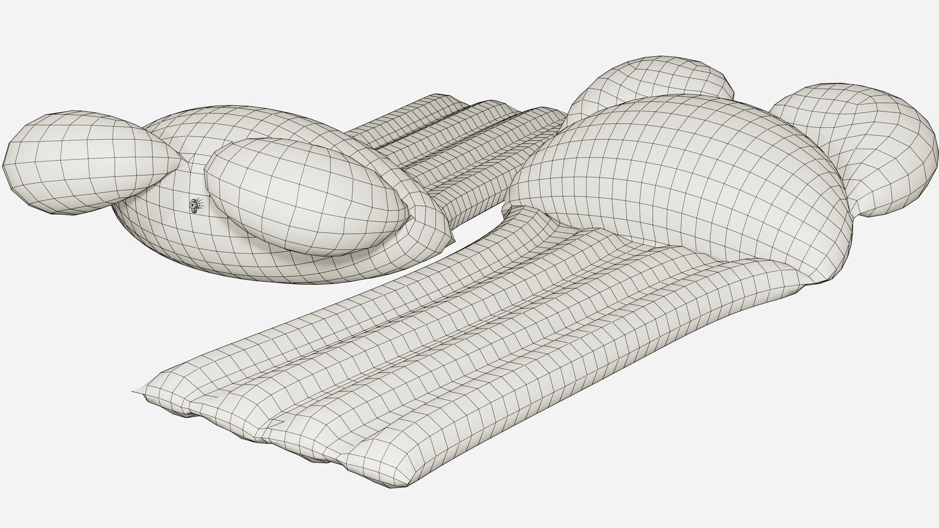 Mickey Steamboat Willie Pool Floats 3D Model - TurboSquid 2222296