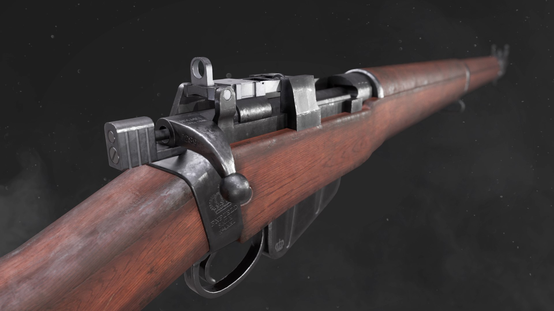3D Lee Enfield MK3 - TurboSquid 1926185