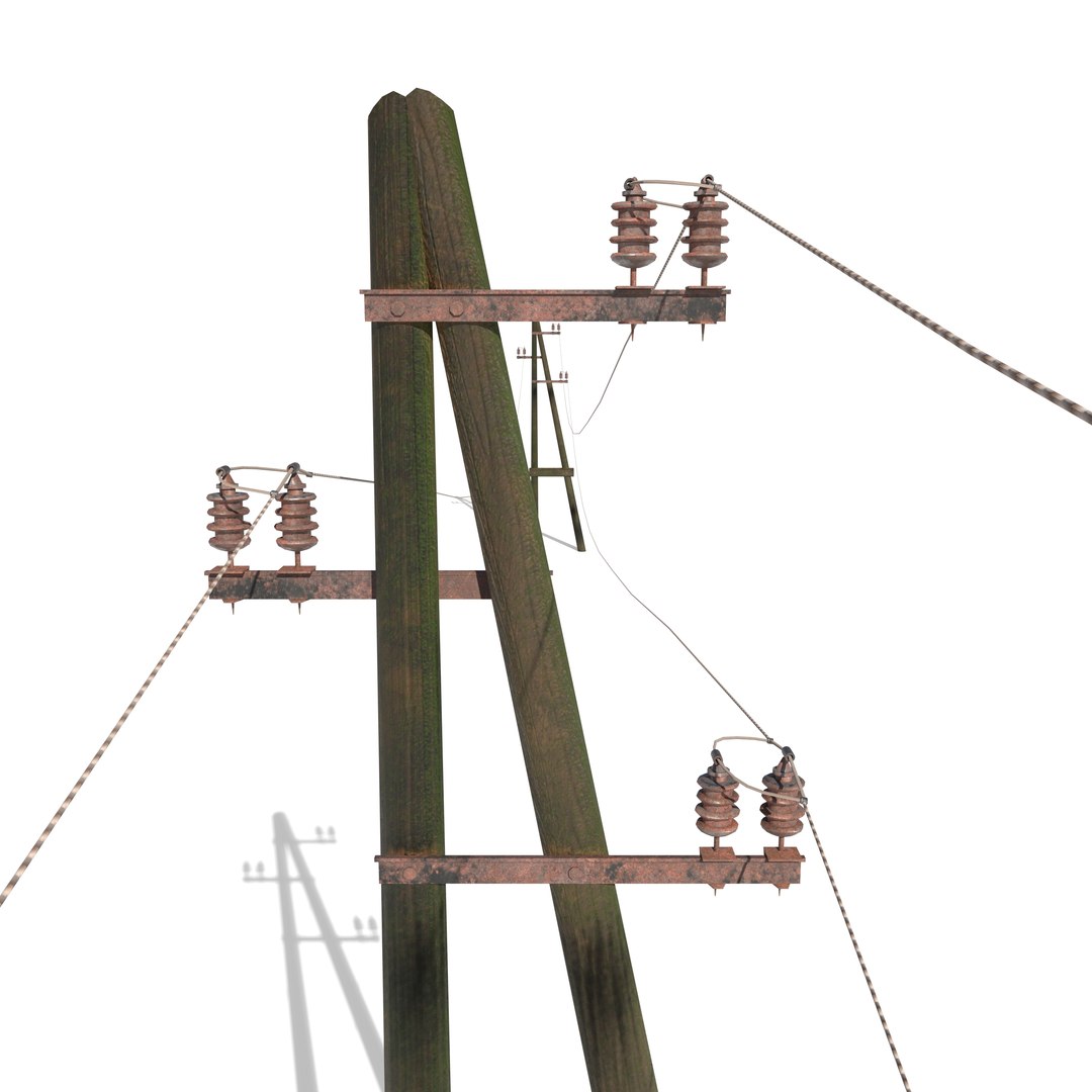 Electricity Poles Model - TurboSquid 1473473